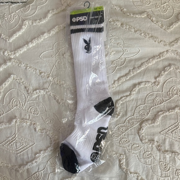PSD | Underwear & Socks | Psd White And Black Sports Socks | Poshmark